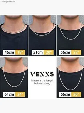 Other | Mens 18k Goldfilled Cuban Link Chain Necklace Stainless Steel ...